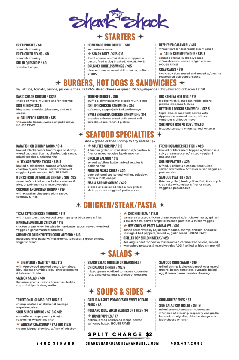 Shark Shack Beach Bar & Grill